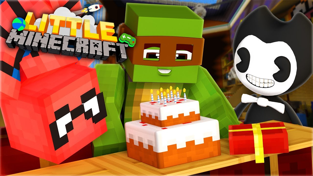 TINY TURTLE GETS A BIG SURPRISE! - Little Minecraft The Series #7 - YouTube