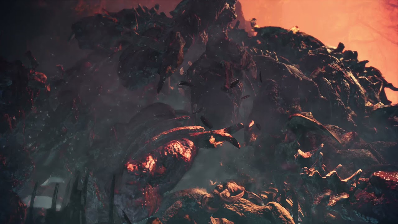 Monster Hunter World Vaal Hazak - YouTube