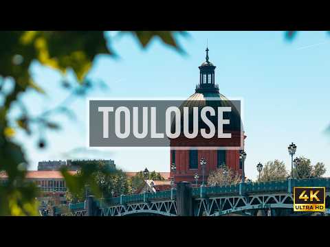 Toulouse Aerial Drone Views 🇫🇷 | Toulouse Vue du Ciel | Pink City France from Above en 4K