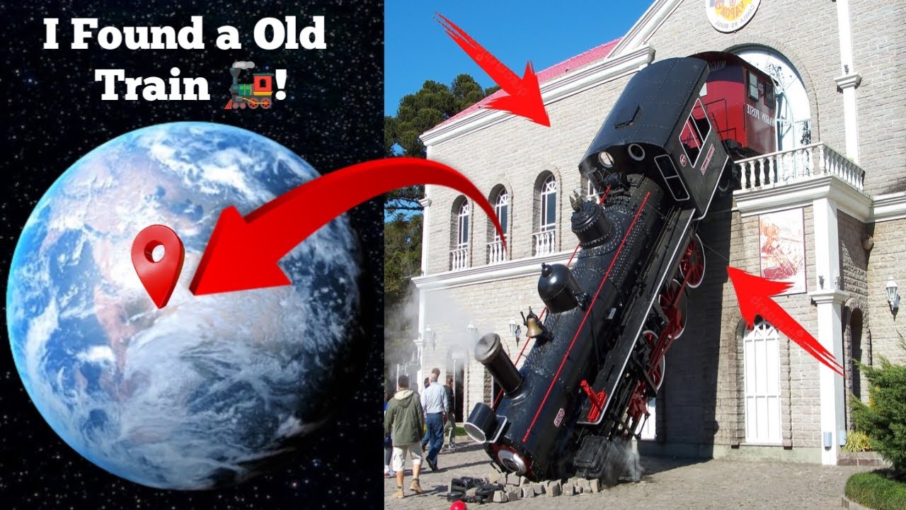 I Found a Old Train 🚂🤯 on google maps and google earth 🌎 #maps #earth # ...