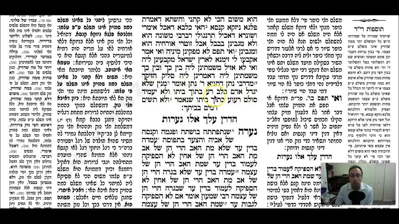Kesuvos Daf 41b Daf Yomi Gemara (Talmud) Mesechet Ketubot - YouTube