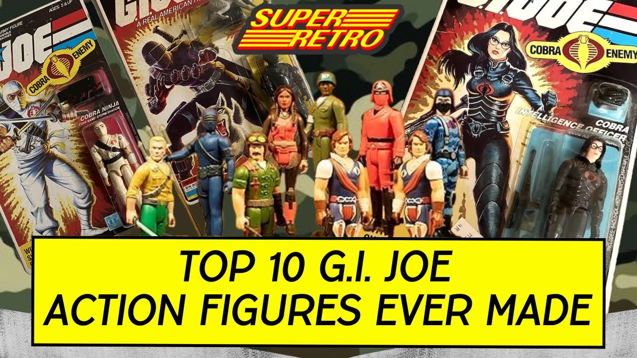 Top 10 G.I. Joe Action Figures Ever Made - YouTube