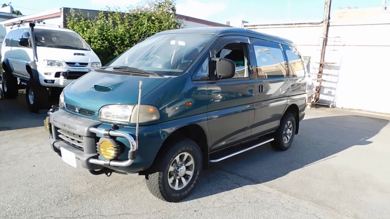 1995 Mitsubishi Delica L400 Super Exceed Diesel 4WD Van 118 Miles (USA ...