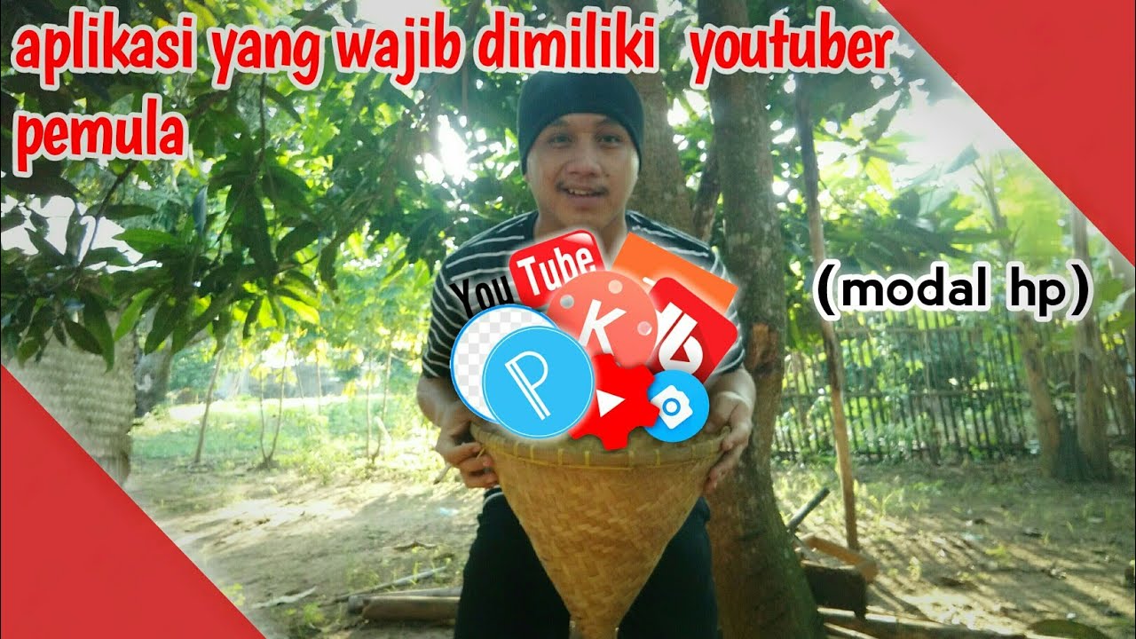 Aplikasi yg harus dimiliki youtuber pemula - YouTube