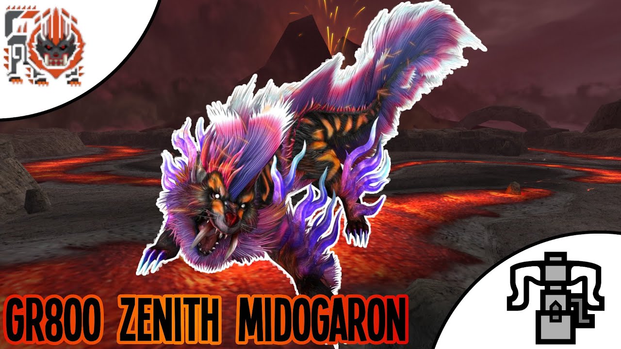 [MHF-Z] GR800 Zenith Midogaron - YouTube