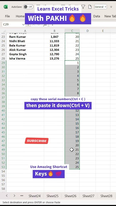 How to insert a blank row after every row in Excel 🔥Amazing 🔥Add blank row between data in 2 ...