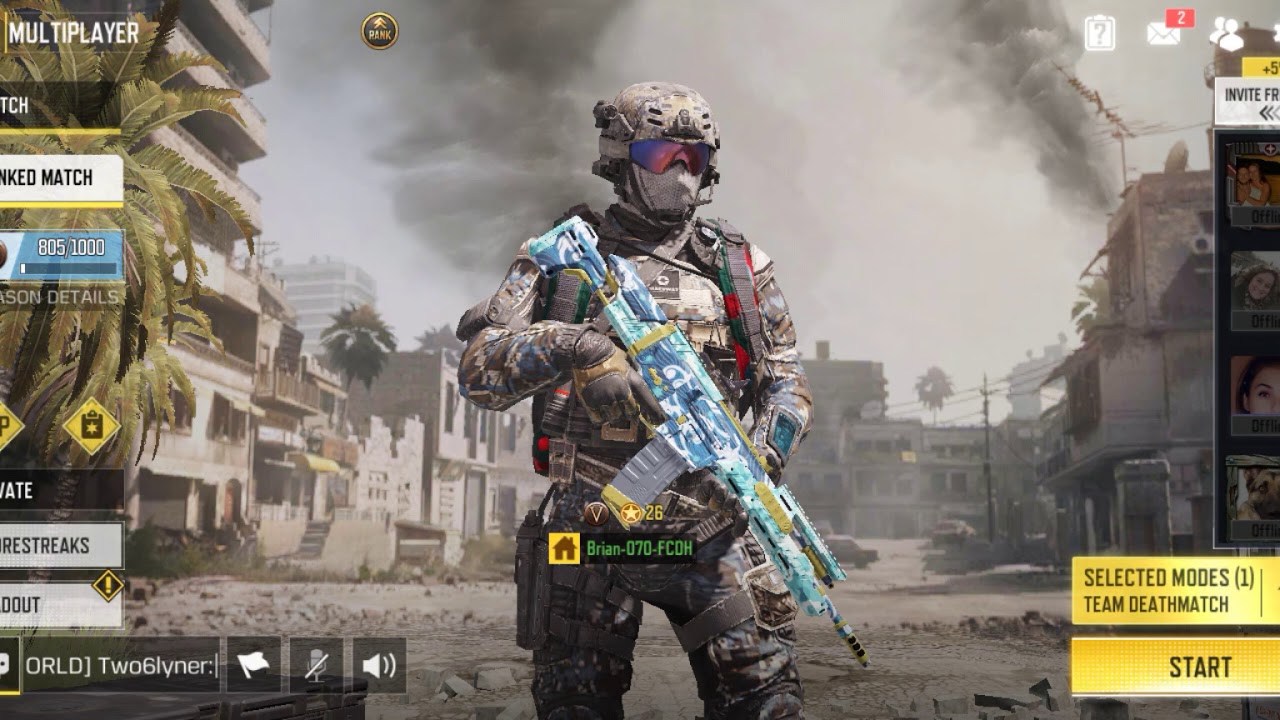 Cod mobile ranked - YouTube