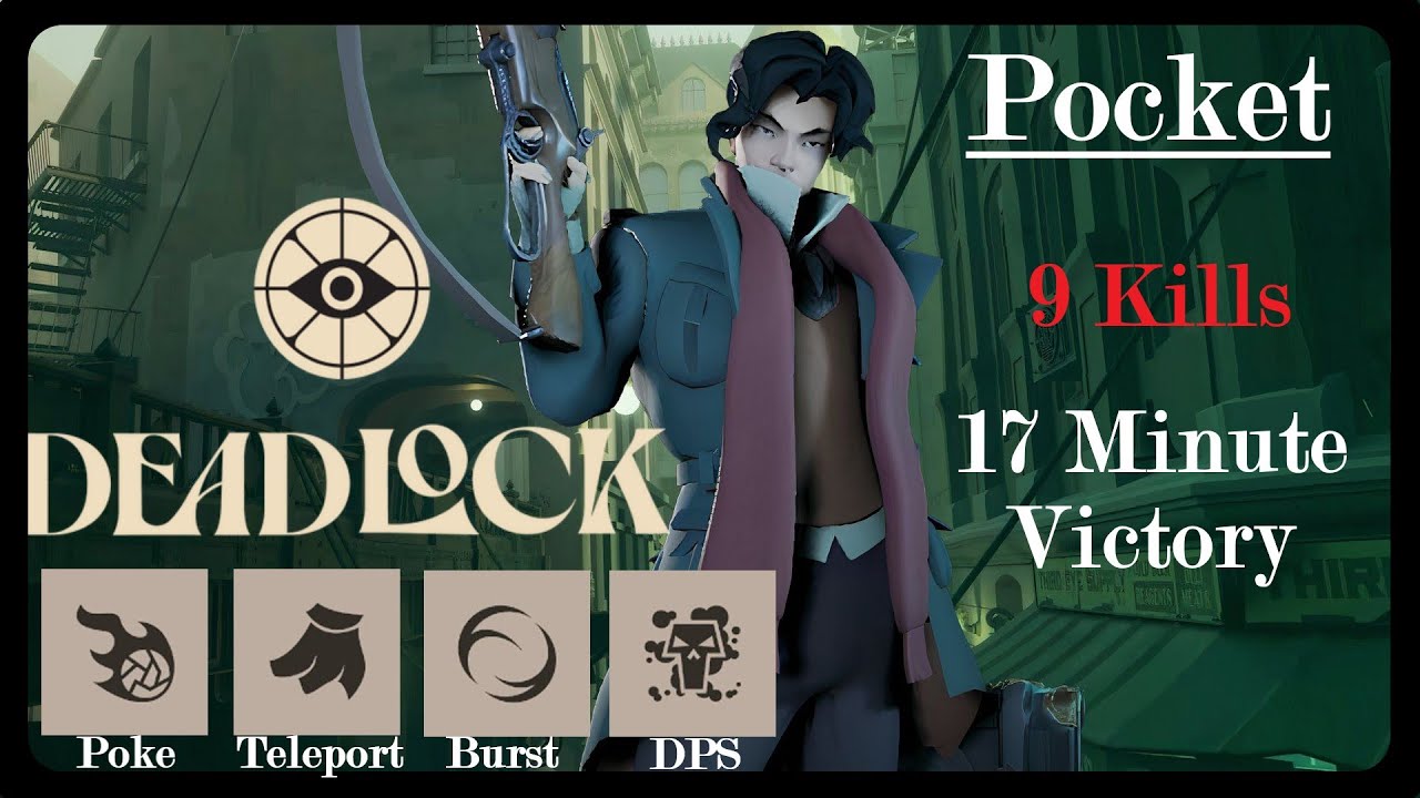 Carry on Pocket, fastest victory ever (Deadlock gameplay) - YouTube