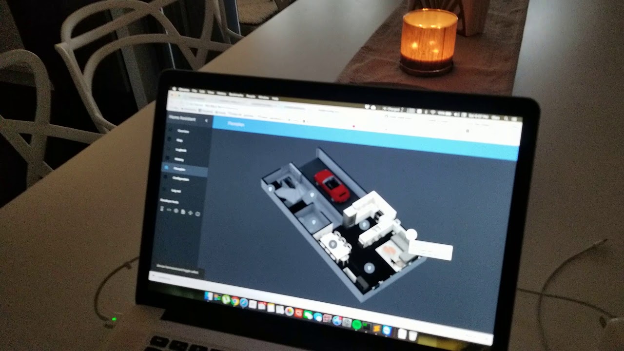 Home assistant floorplan - YouTube