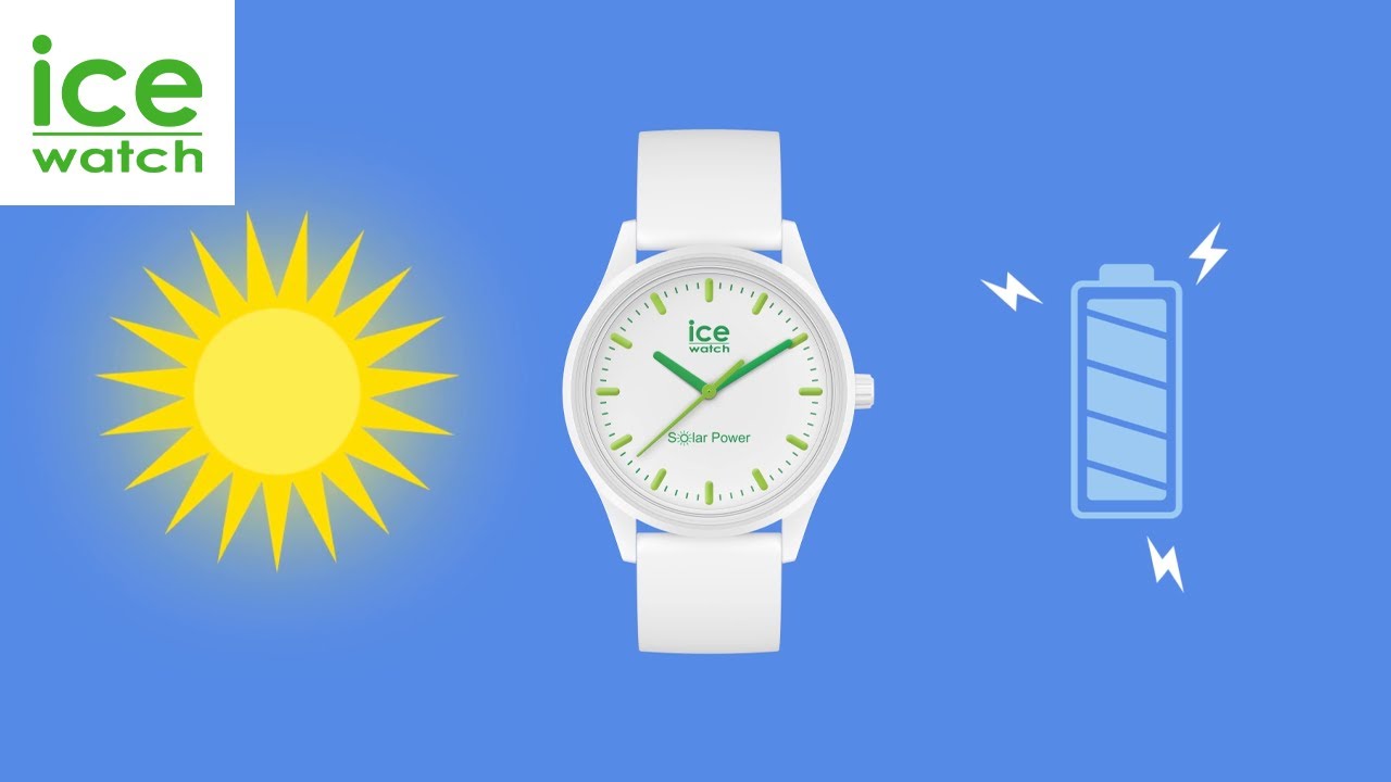 Ice-Watch x ICE solar power ☀️🌏 Découvrez notre première montre à ...