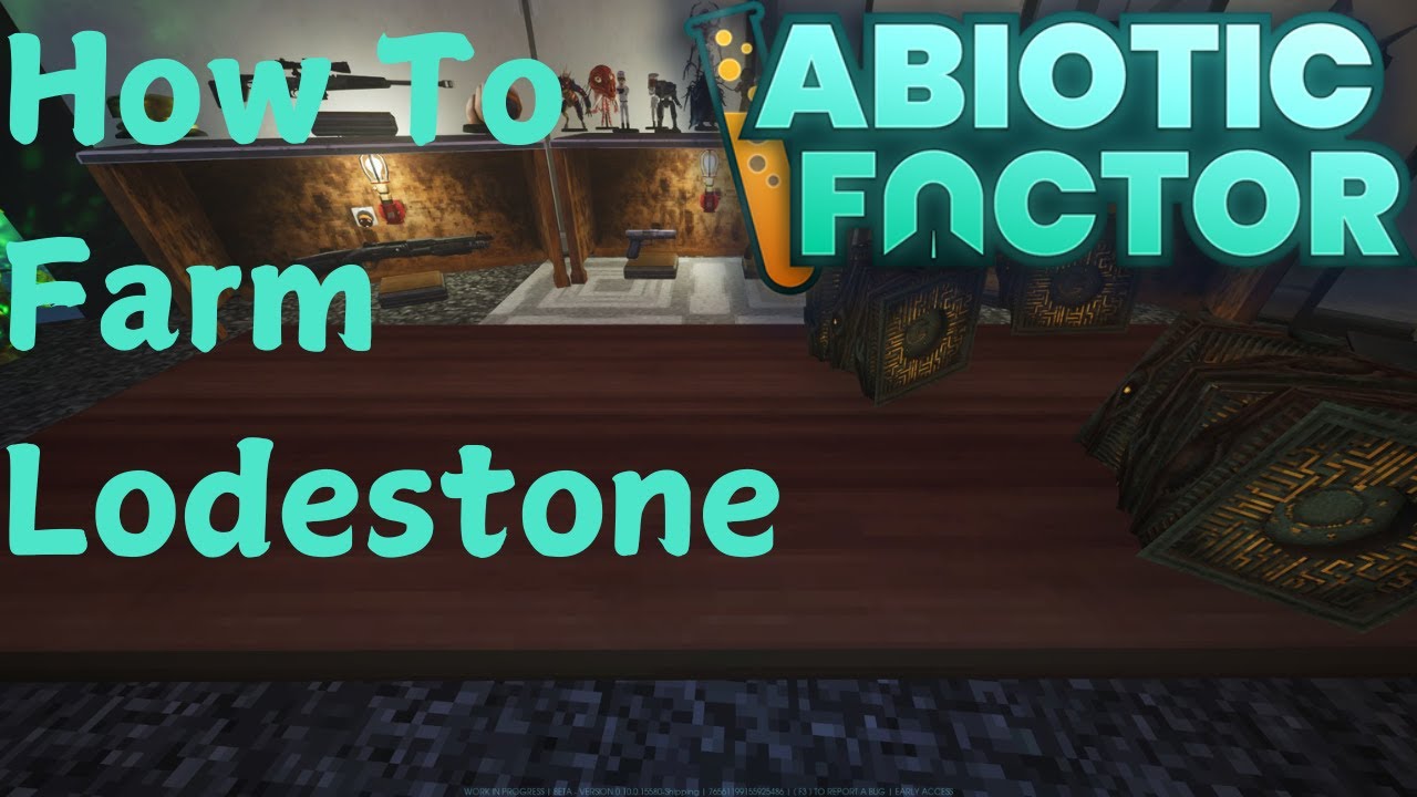 Abiotic Factor Dark Energy: How To Farm Lodestone - YouTube