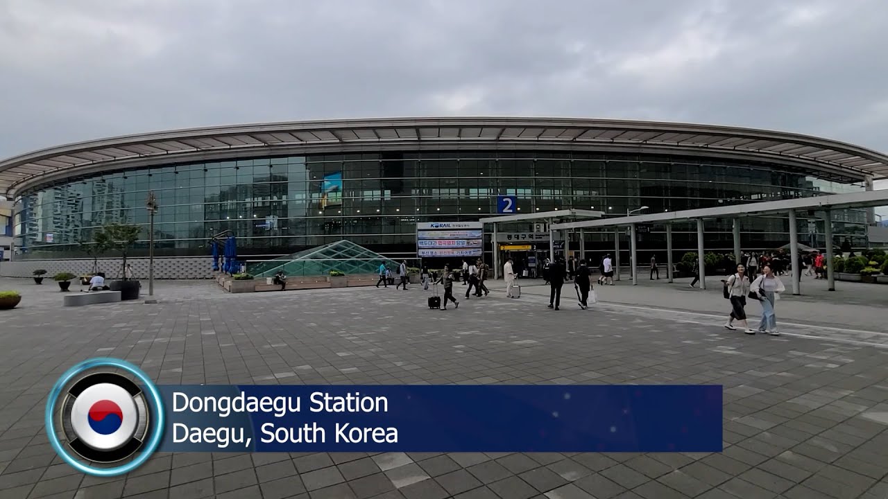 AFN Daegu - Sights & Sounds - Dongdaegu Station - YouTube