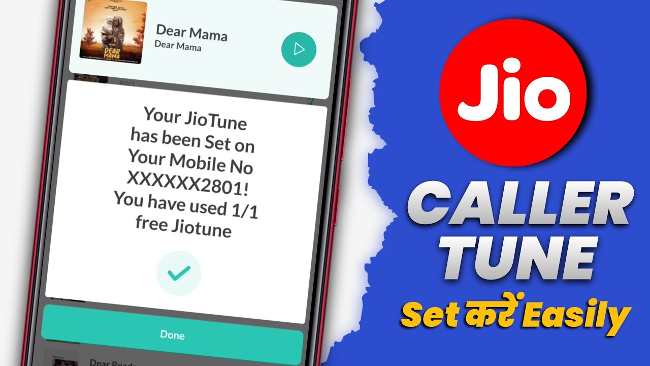 How to Set Free JIO Caller Tune | Jio Free Caller Tune kaise Lagaye ...