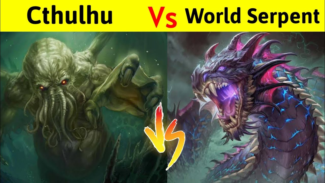 WORLD SERPENT vs CTHULHU | क्या होगा जब जाग जायेंगे Space Alien Monster ...