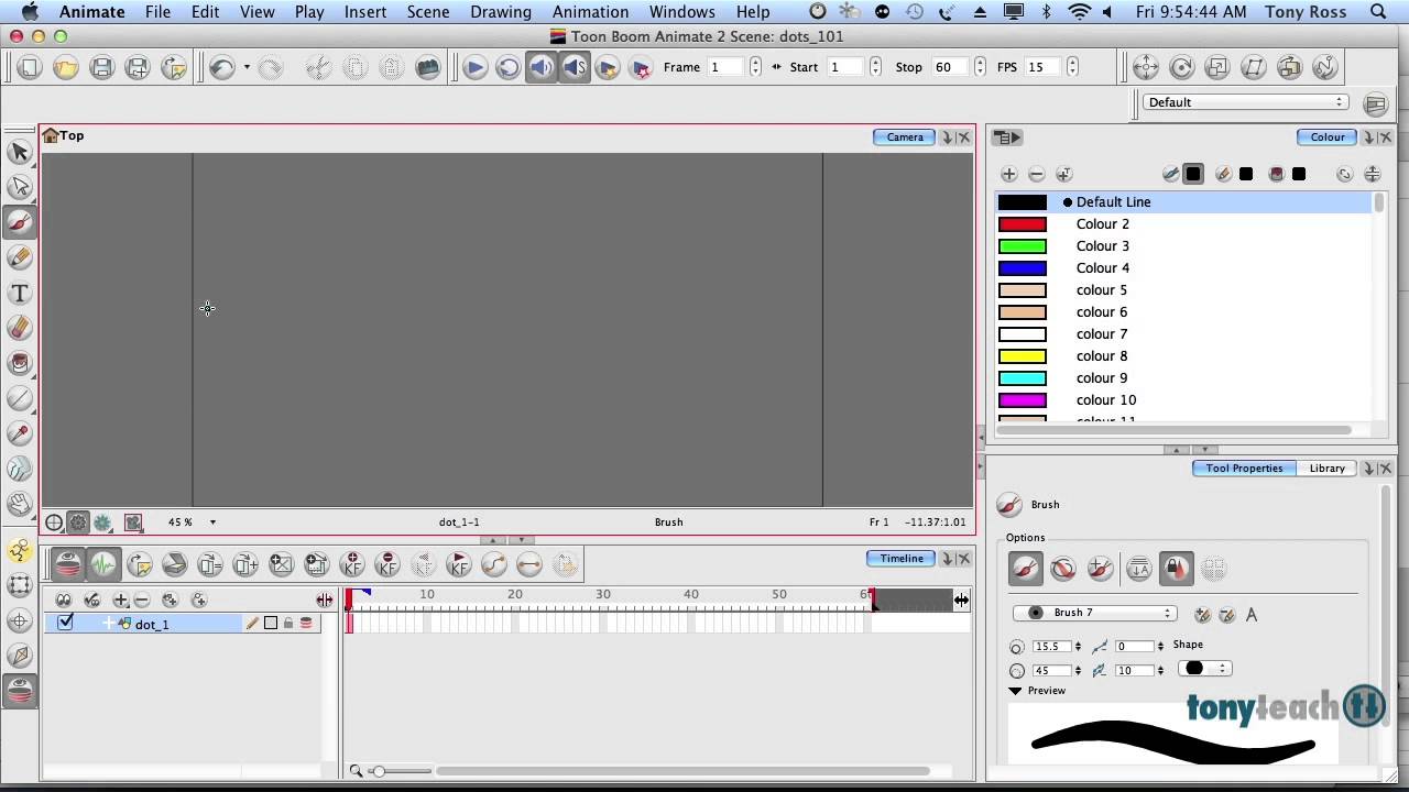 Toon Boom Tutorial: Basic Straight Ahead Animation - YouTube
