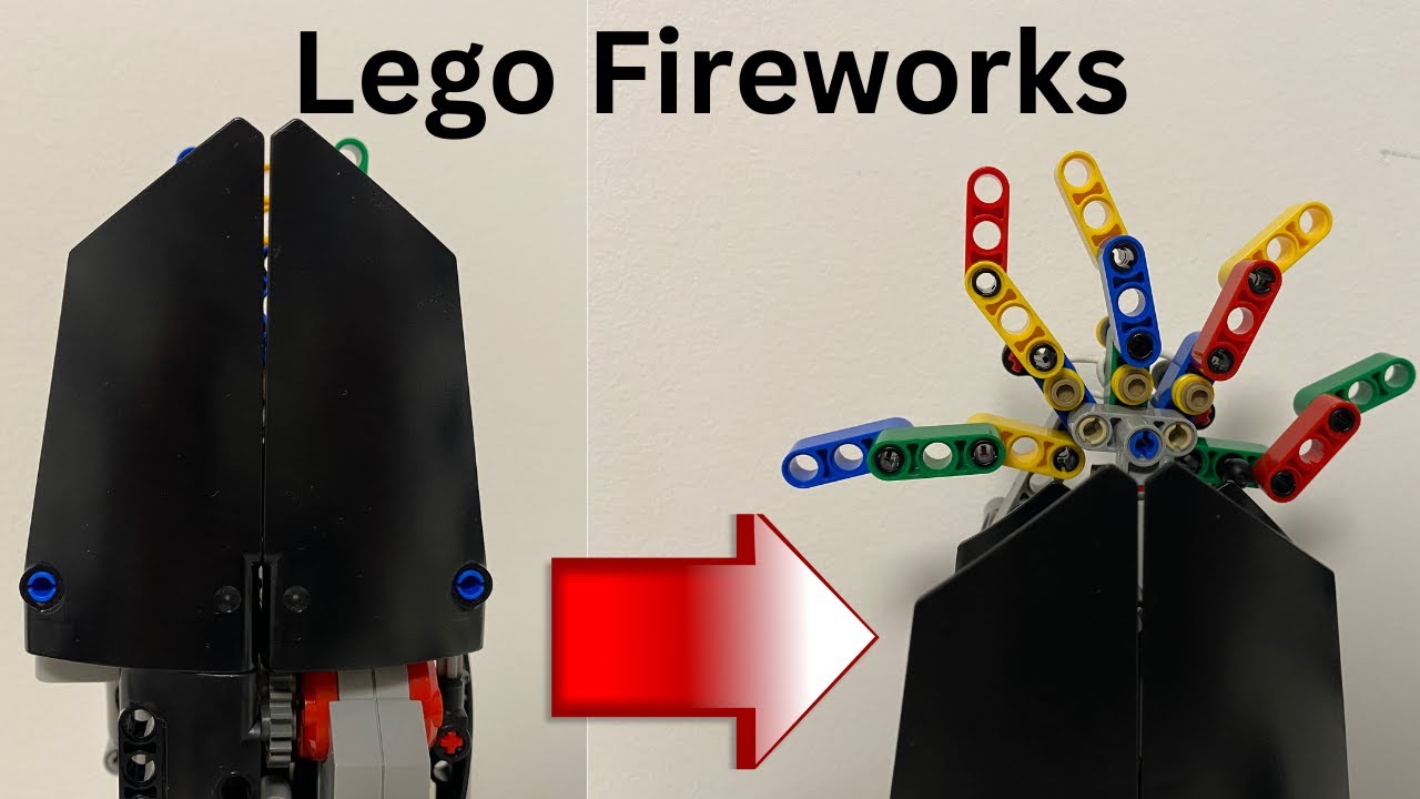 I Built a Working LEGO Fireworks - YouTube