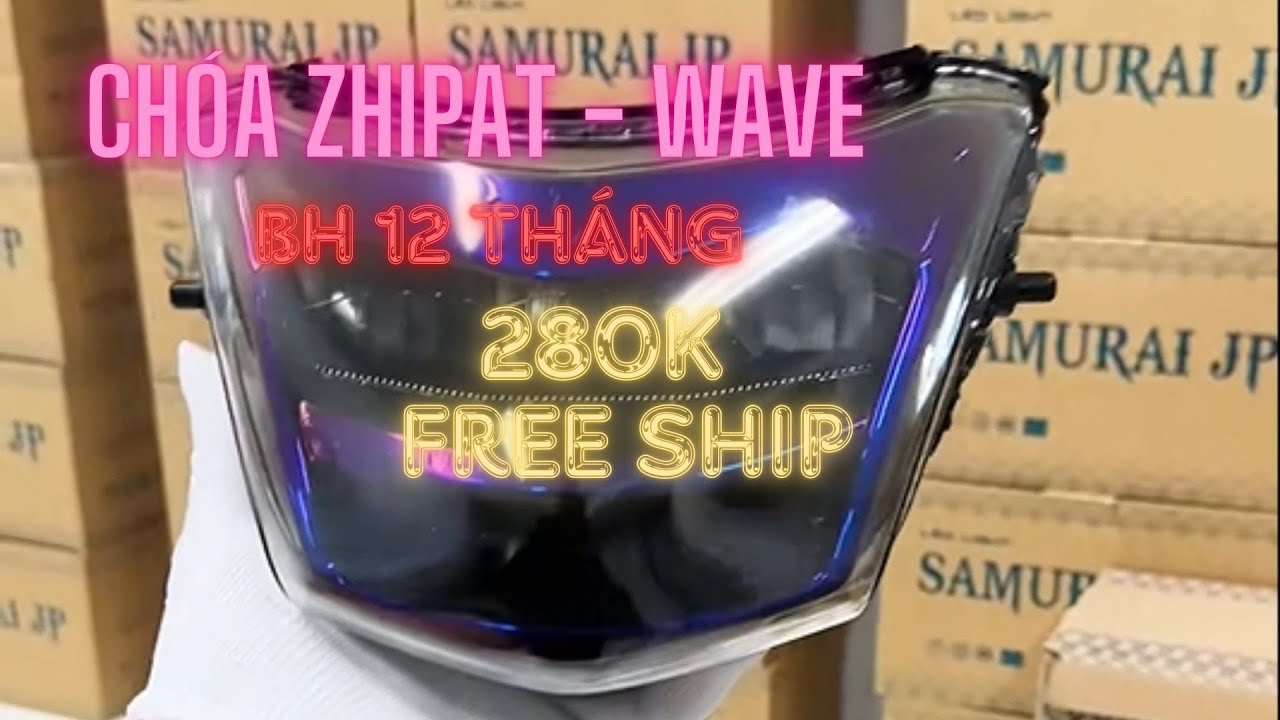 Chóa Zhipat Wave - 280K Bao Ship Sẵn Lắp Bảo Hành 12 Tháng - YouTube