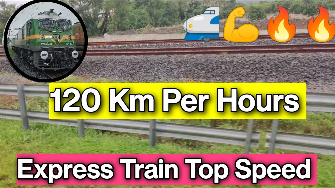 Express Train on Top Speed 🚅💪#express #traintracks #traintopspeed # ...