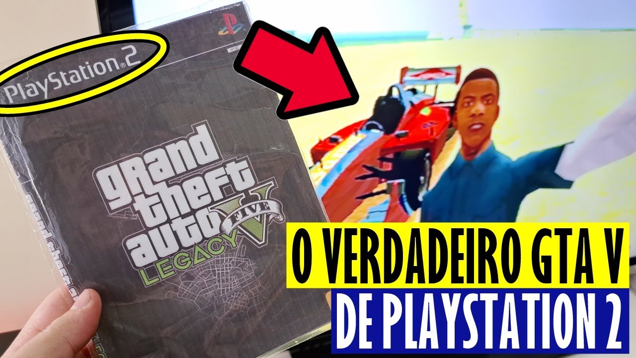 COMO ESTÁ RODANDO O GTA V NO PS2? (versão GTA Legacy) - YouTube
