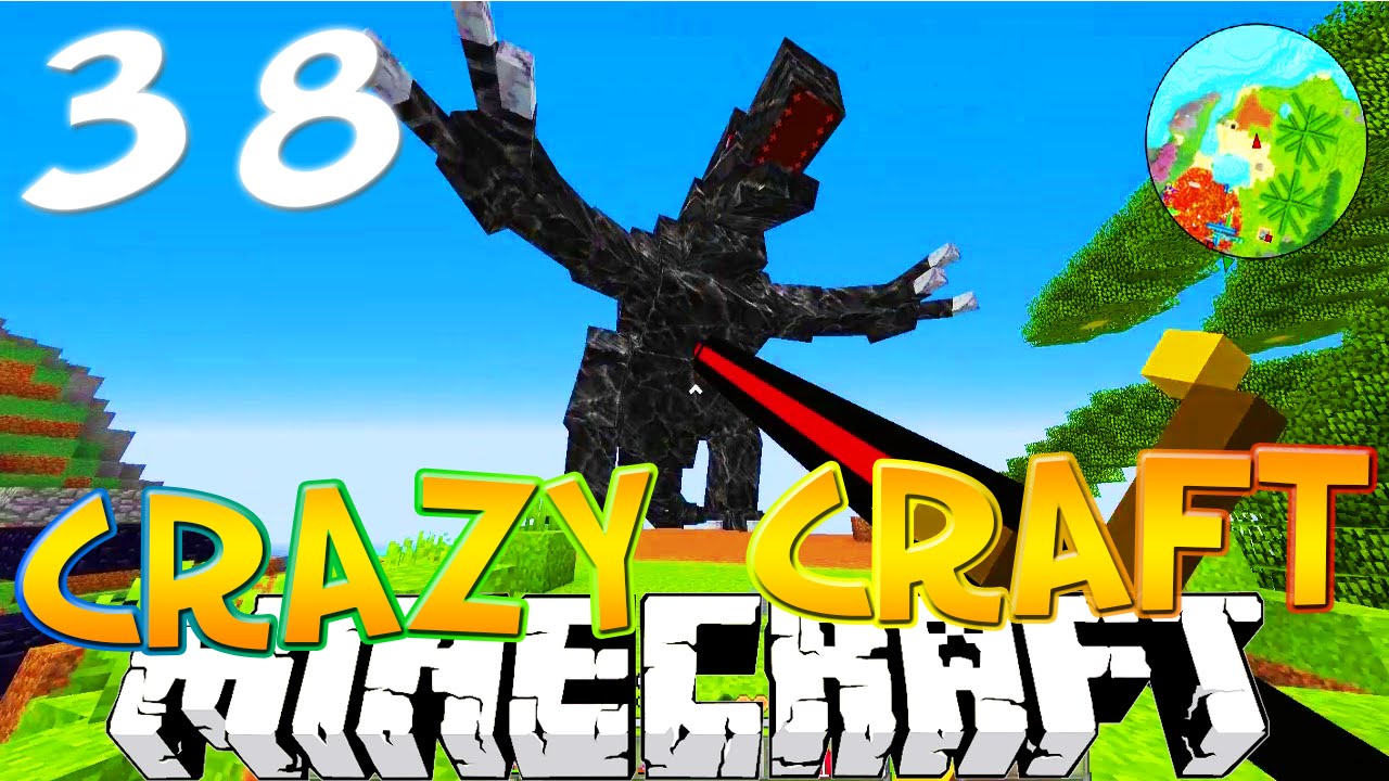 Minecraft CRAZY CRAFT 3.0 #38 "MOBZILLA FAIL!" (Crazy Craft SMP) - YouTube