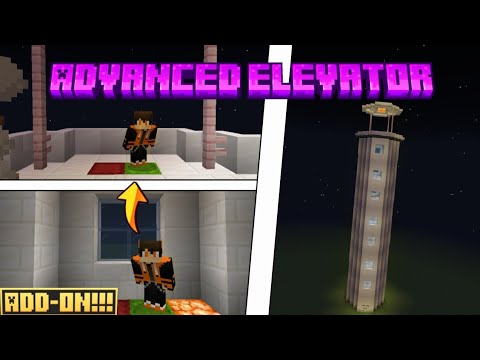 Elevators V2 Minecraft Bedrock Addon 1.21.120 - YouTube