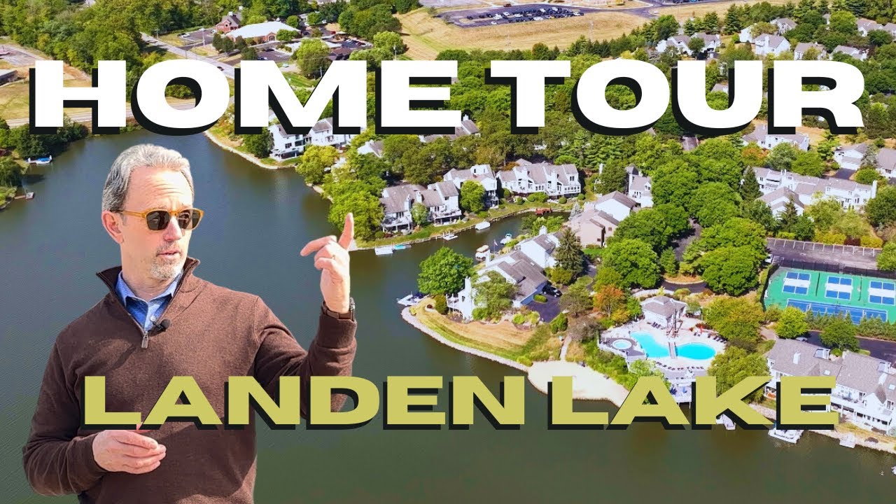 Stunning 3 Bedroom 3.5 Bath Home Tour in Sailboat Pointe on Landen Lake ...