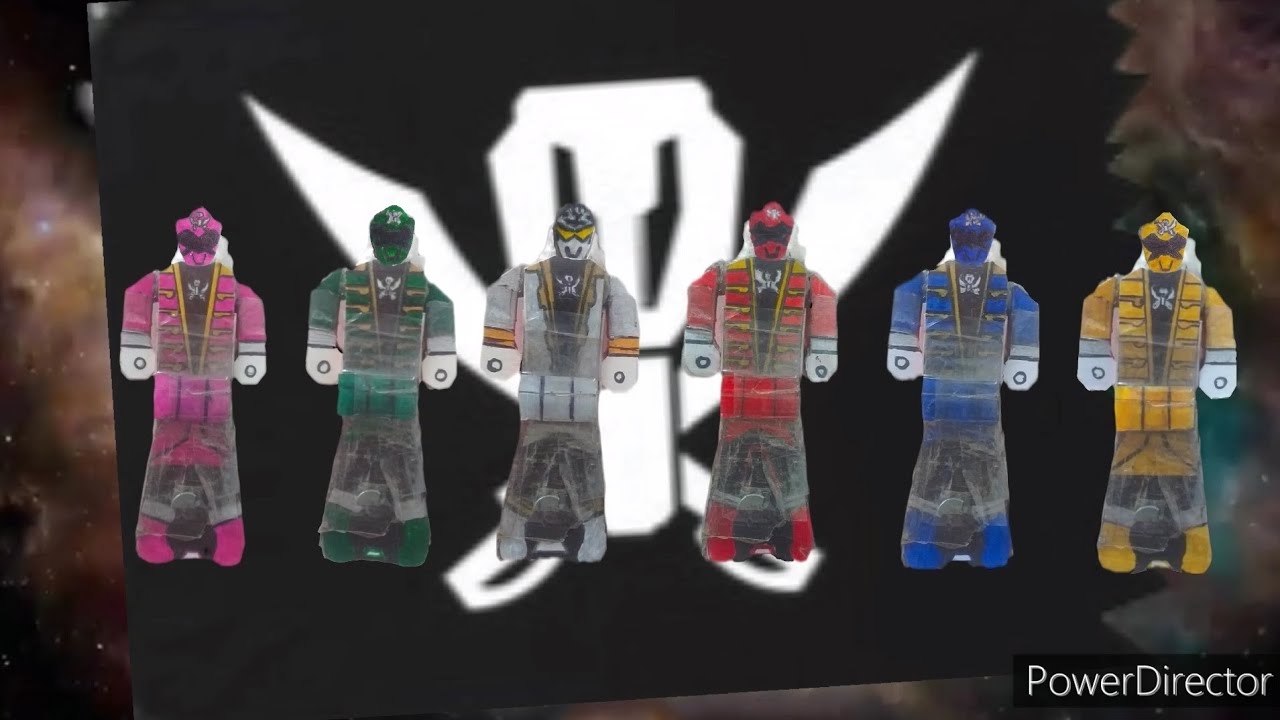 Kaizoku sentai gokaiger full team henshin | SS AND PR arty zone - YouTube