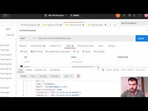 Login And Register in Flutter with Laravel Restfull API Using GetX - YouTube