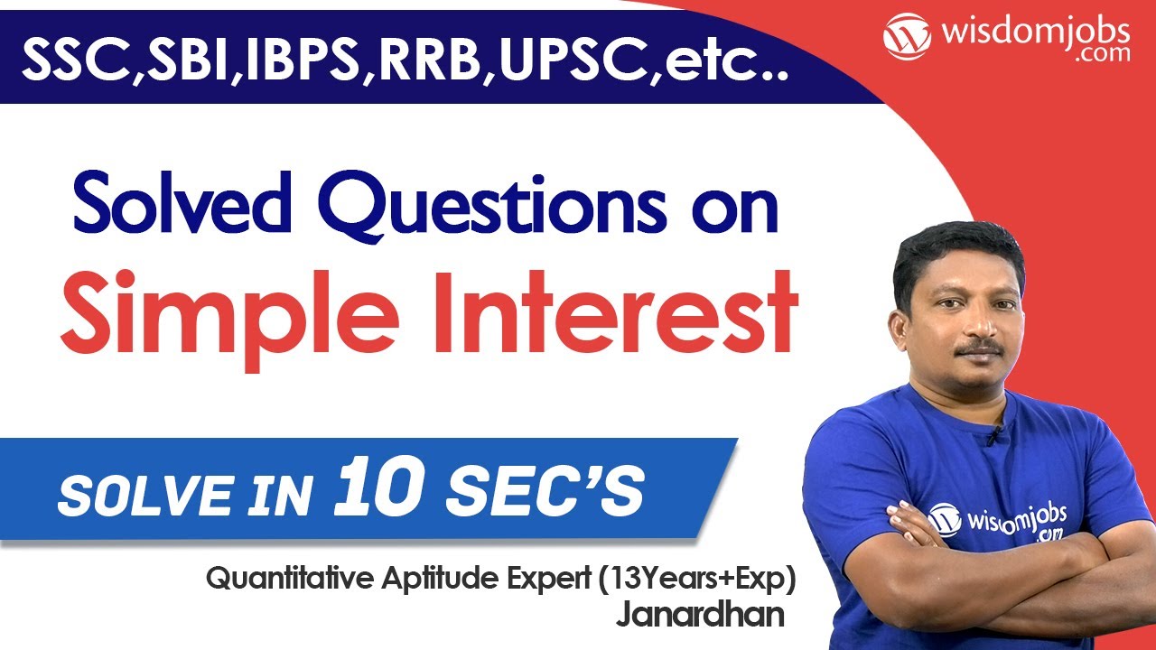 Simple Interest Solved Questions For SSC CGl BANKS UPSC 18 March simple-interest-solved-questions-for-ssc-cgl-banks-upsc-18-march