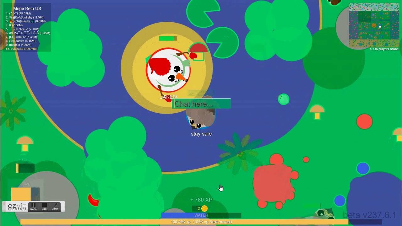 mope.io beta is back! - YouTube