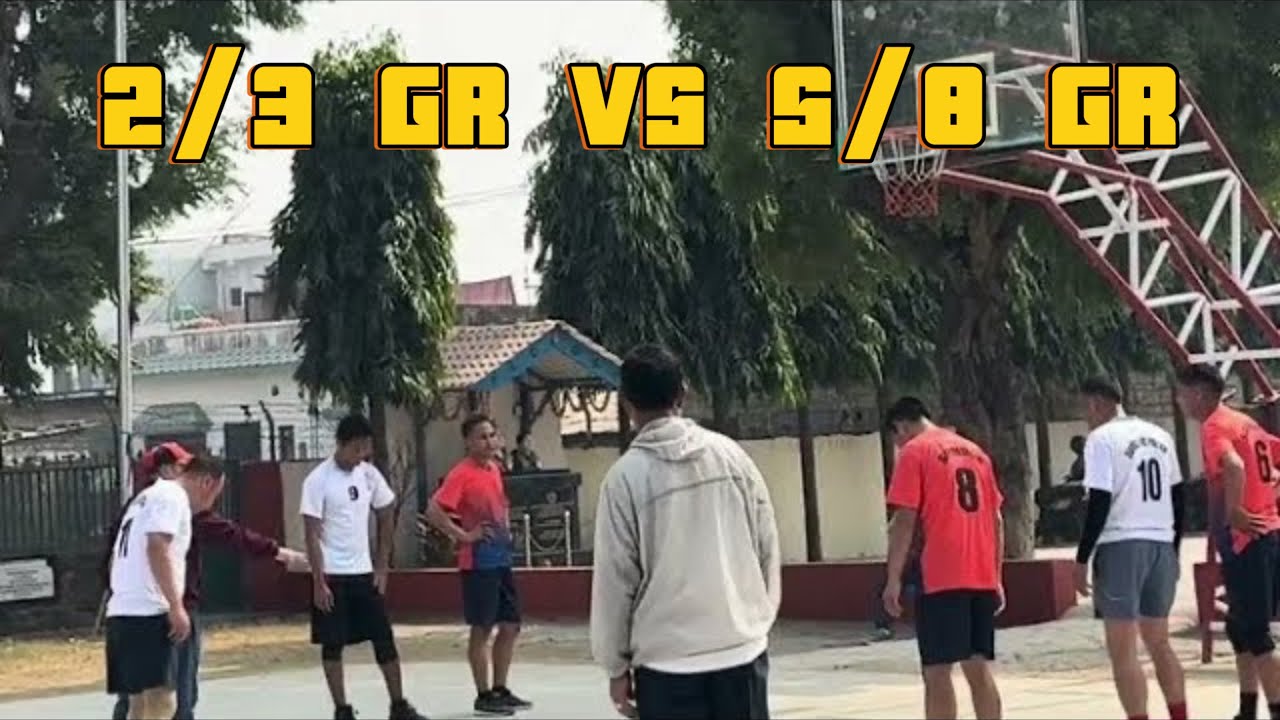 भुपु बुढो हरुको बास्केटबल 2/3 GR Vs 5/8 GR || Basketball match between ...