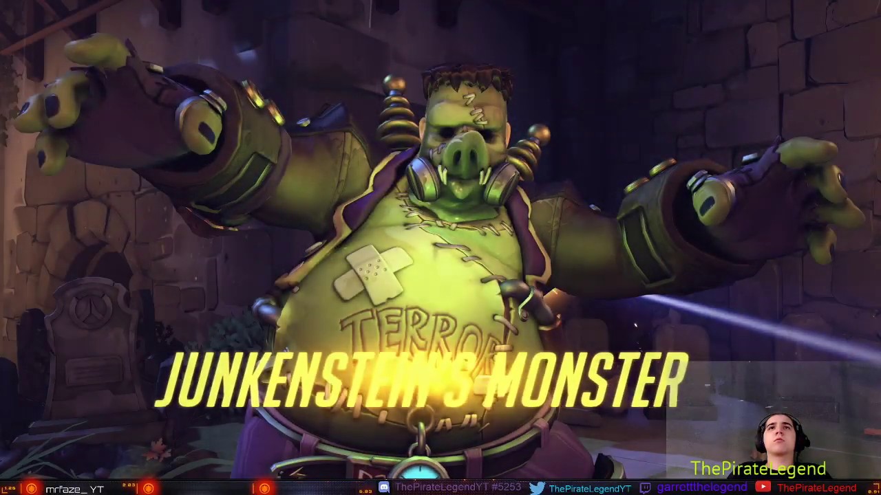 Garrett Plays Overwatch Live!!! Trying To Get The Vampire Baptiste Skin ...