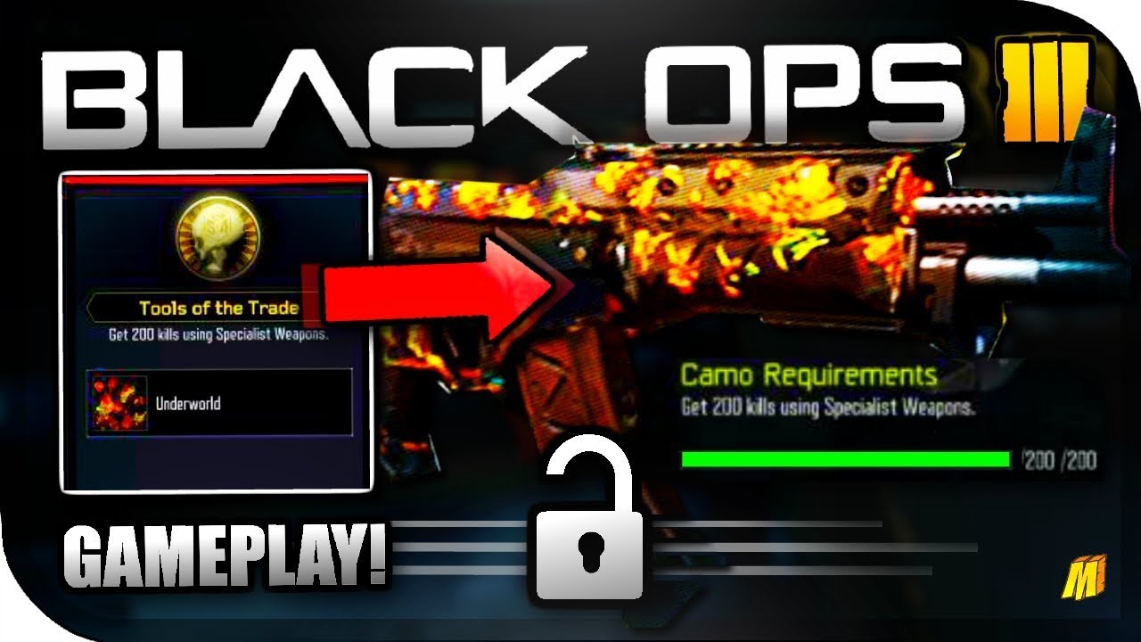 Bo3 road to underworld camo (sooooo close) - YouTube