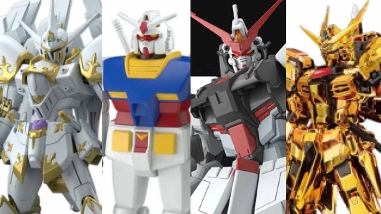 New Gundam action figures fully revealed preorder info Bandai retro ...