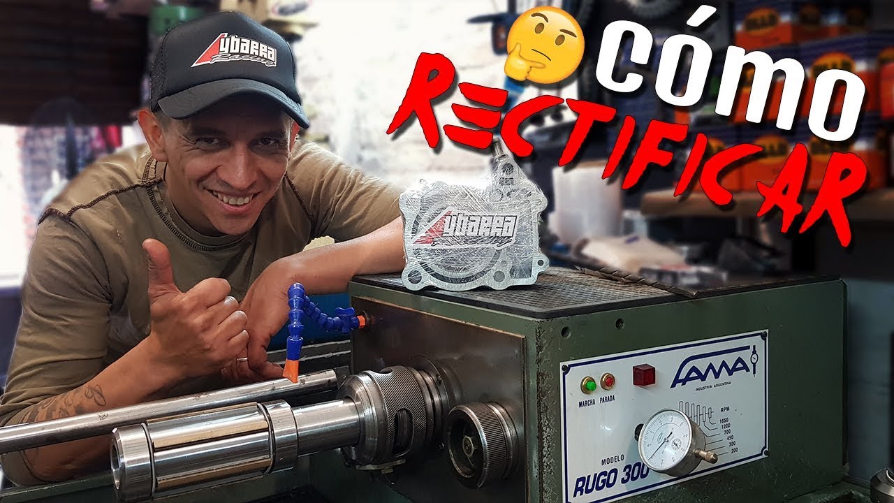 COMO RECTIFICAR CORRECTAMENTE un CILINDRO de MOTO a DIAMANTE - Rouser ...