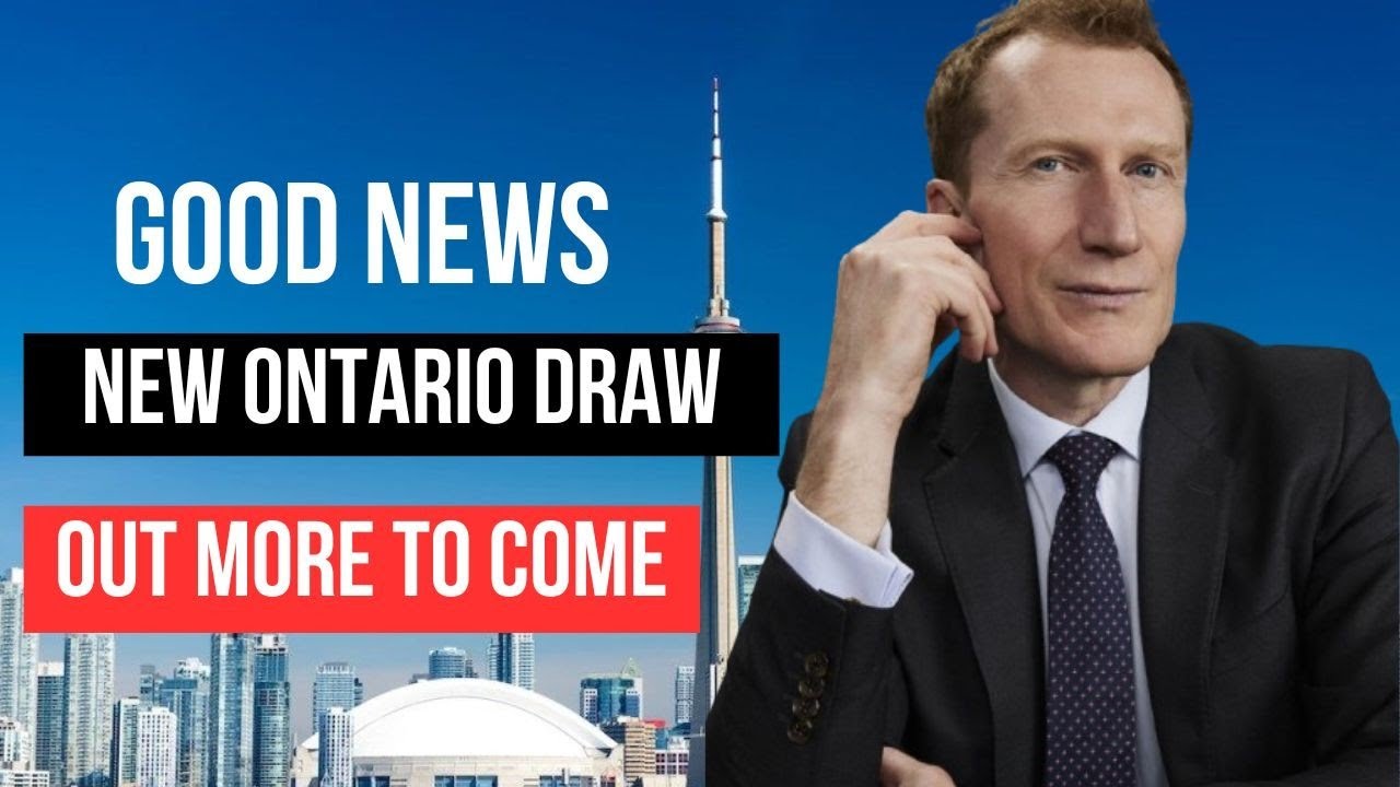 Good news : New ontario draw out more to come - YouTube