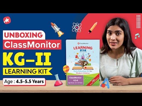 KG2 kit for age group - 4.5 to 5.5 years | ClassMonitor #shorts # ...