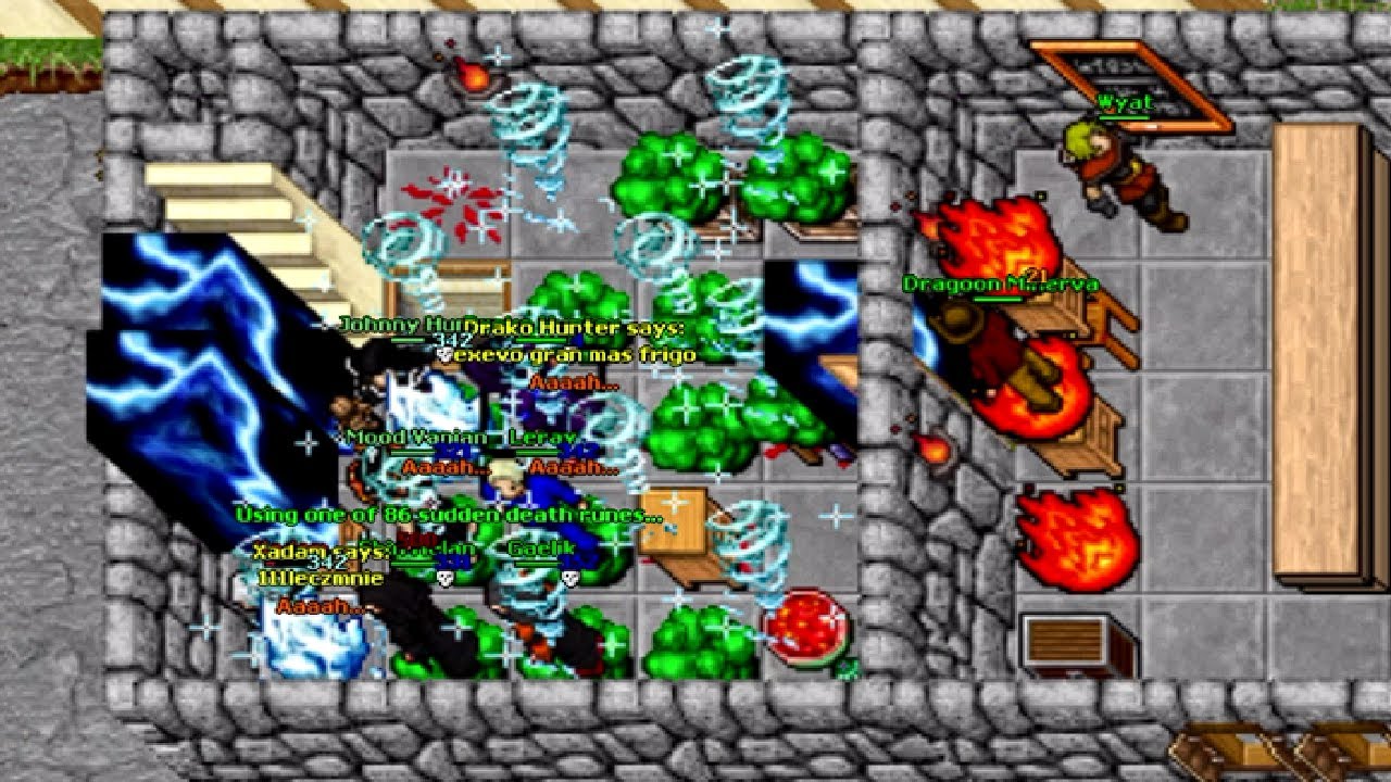 Tibia - XADAM[Polish GM] DEAD! (Lunara 2008 8.21) - YouTube