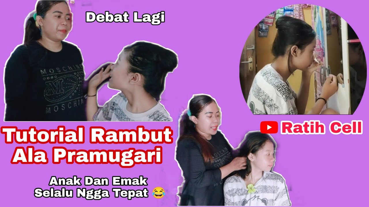Tutorial Rambut Ala Pramugari || Mudah, Dan Nggak Kalah Cantik Ko - YouTube
