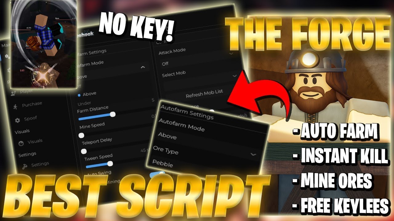 The Forge Script *NO KEY* - Instant Forge, Instant Kill, Smooth ...