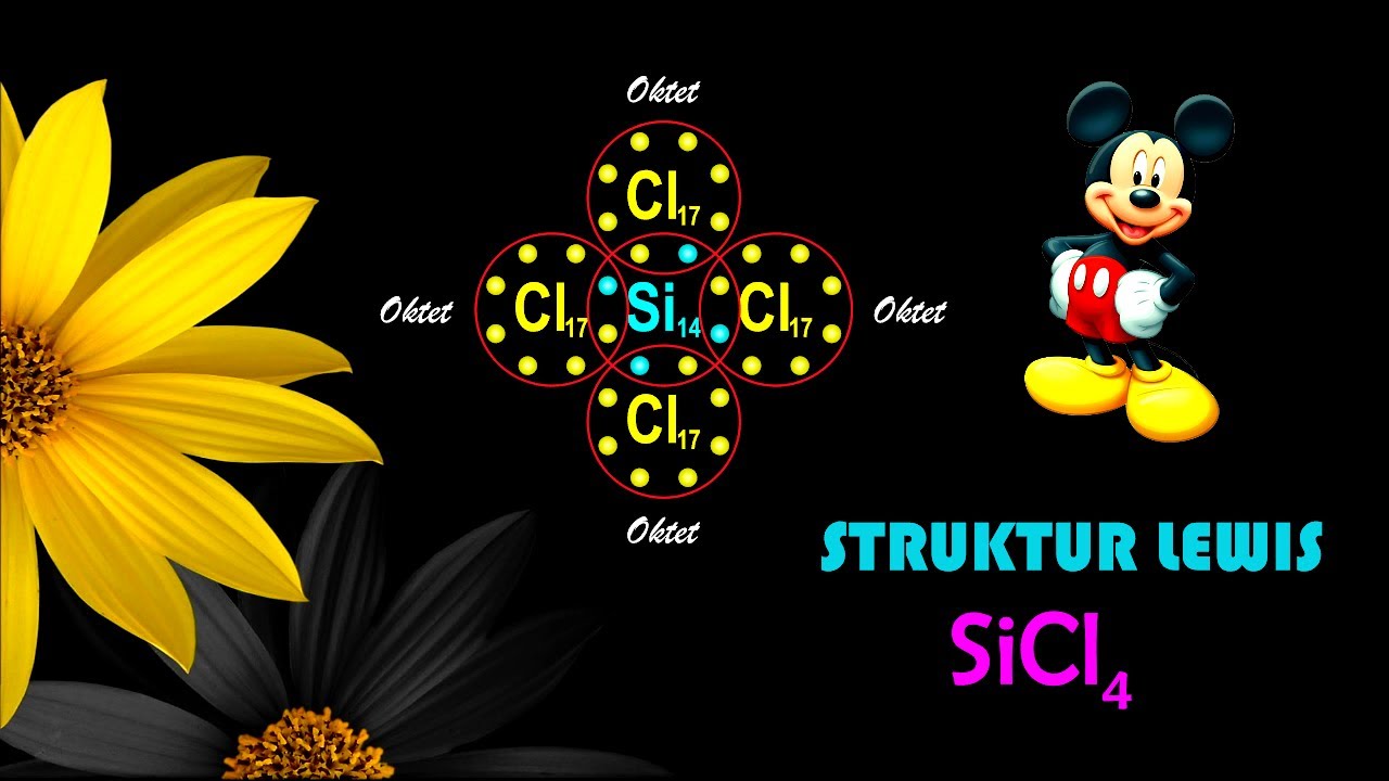 STRUKTUR LEWIS SiCl4 - YouTube