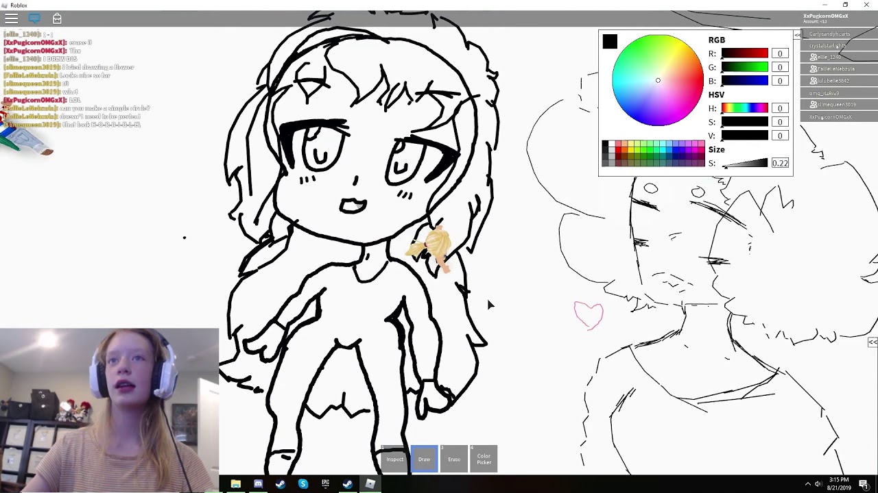 Drawing With Friends!!! (Roblox) - YouTube