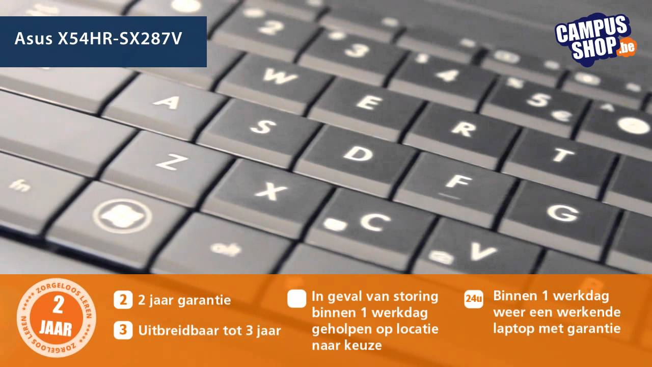 Asus X54HR-SX287V - YouTube
