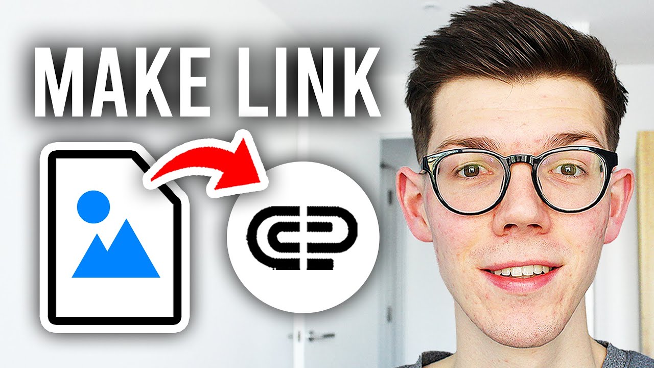 How To Make Image Into URL Link - Step By Step - YouTube