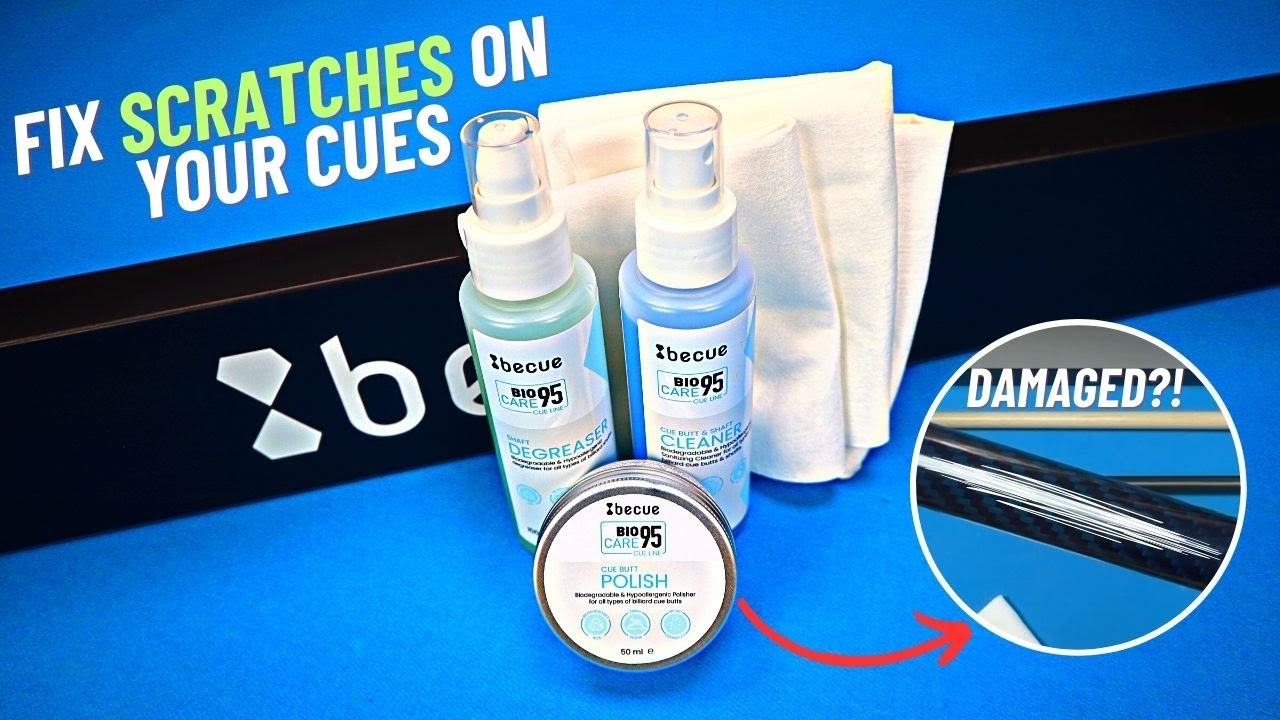 Becue Maintenance Kit Review // How to Fix Scratches On Your Cues - YouTube