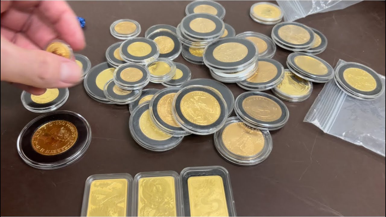 Putting more gold in the safe deposit box - YouTube