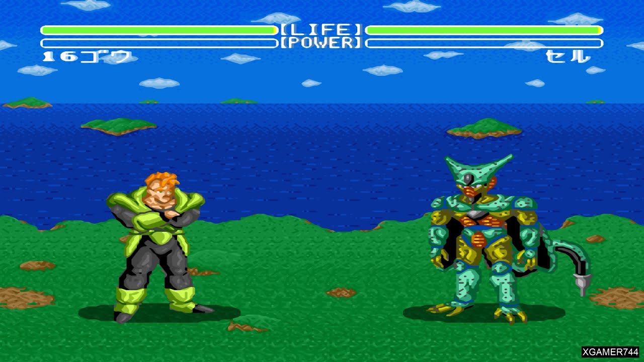 Dragon Ball Z: Super Butōden - Android 16 Vs. Cell (HARDEST) - YouTube
