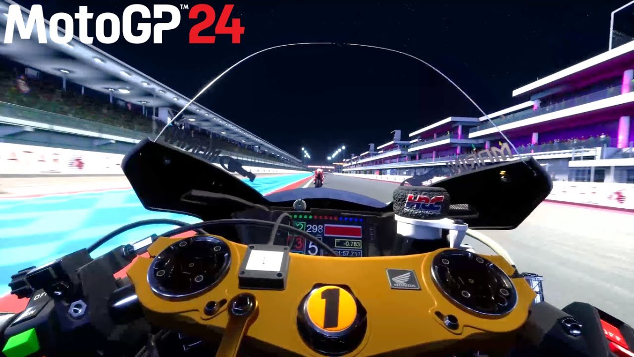 MotoGP 24 | Repsol Honda RC213V - Night Racing at Lusail Qatar GP! 🌙🏁 ...