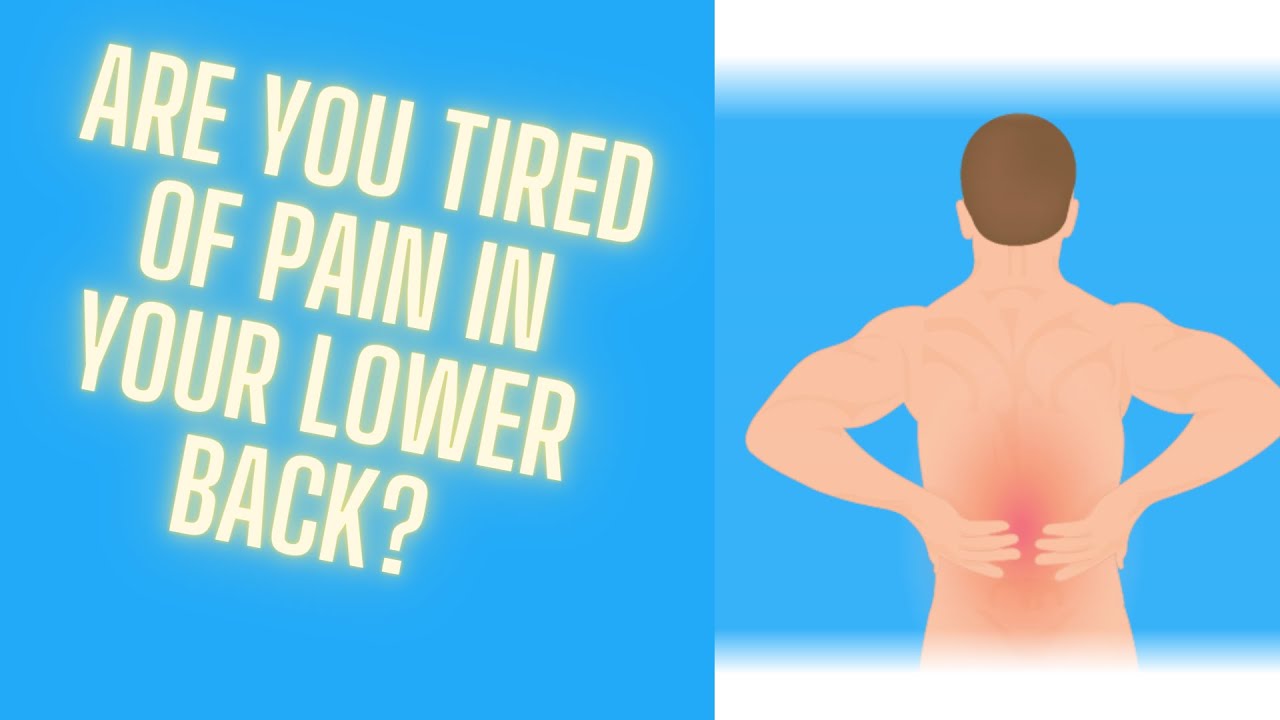 How To Remove Lower Back Pain At Home - [Takes Only 5 Minutes] - YouTube