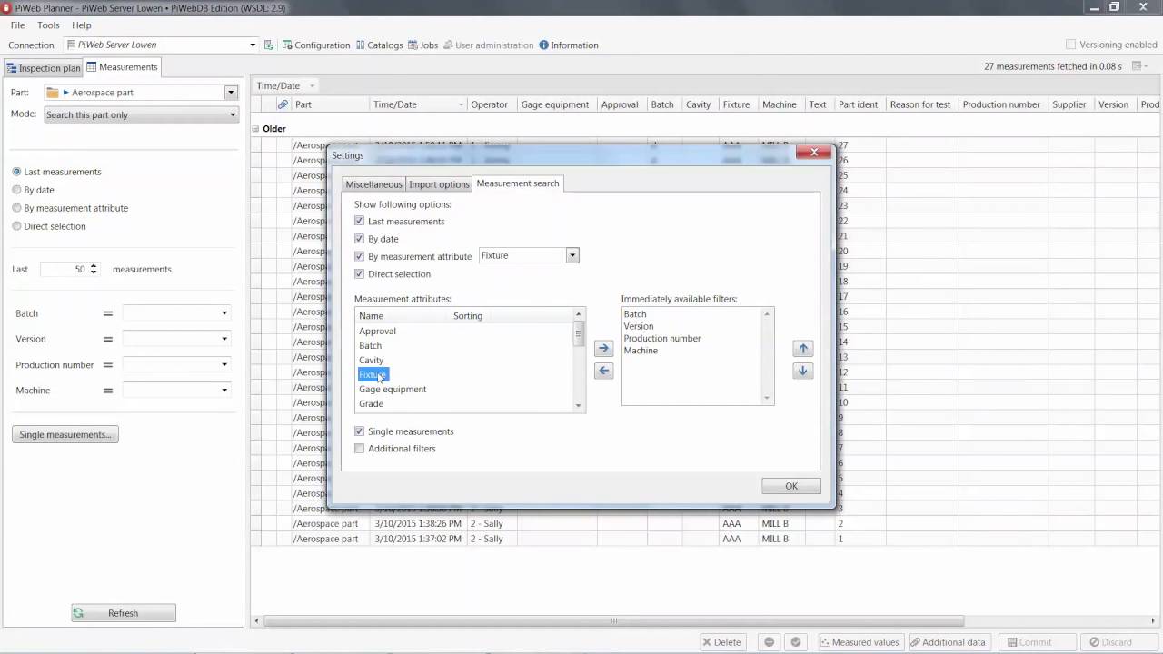 PiWeb Planner Overview and Navigation - YouTube